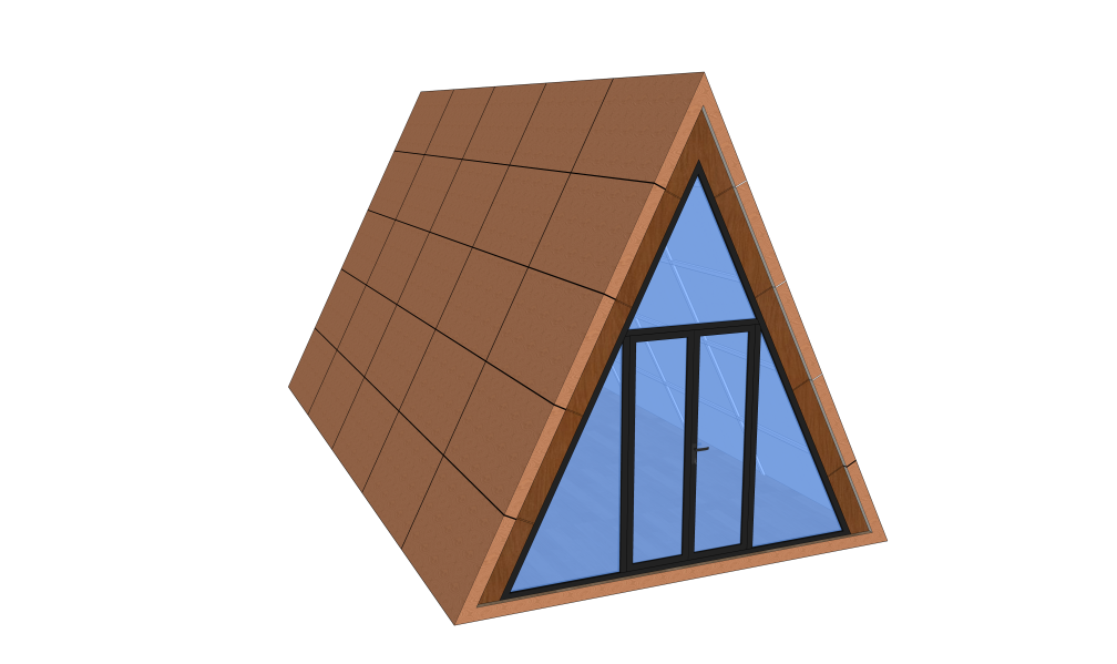 Space Capsule Modular Triangle House V1 - Sunlit Tec - sunlit-tec